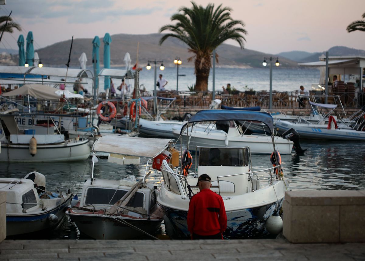 'Sarande old city Albania ' Poster by BakalaeroZz Photography | Displate