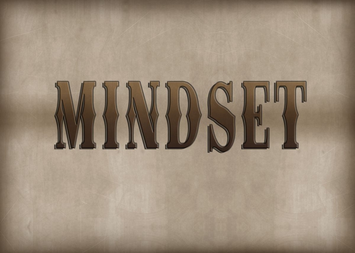 'Mindset' Poster by XandYart | Displate