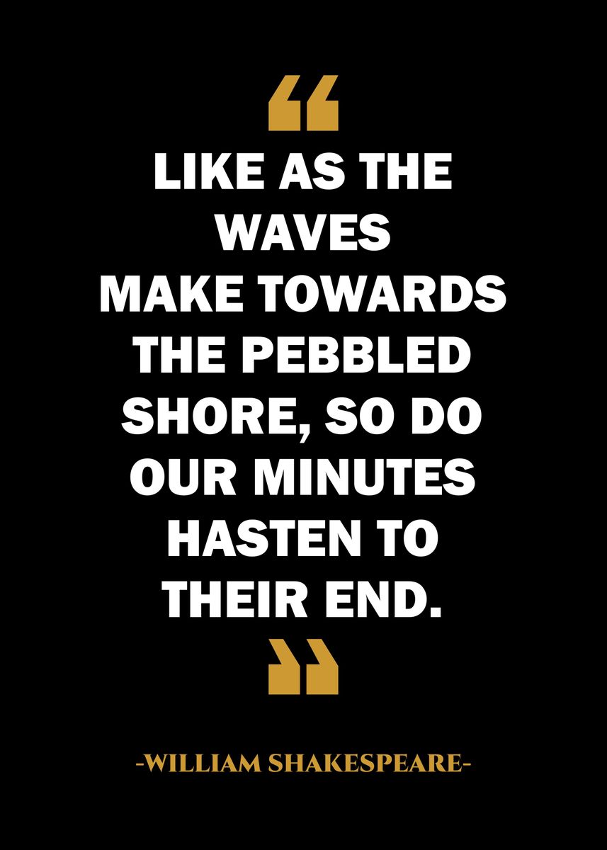 'William shakespeare quotes' Poster, picture, metal print, paint by ...