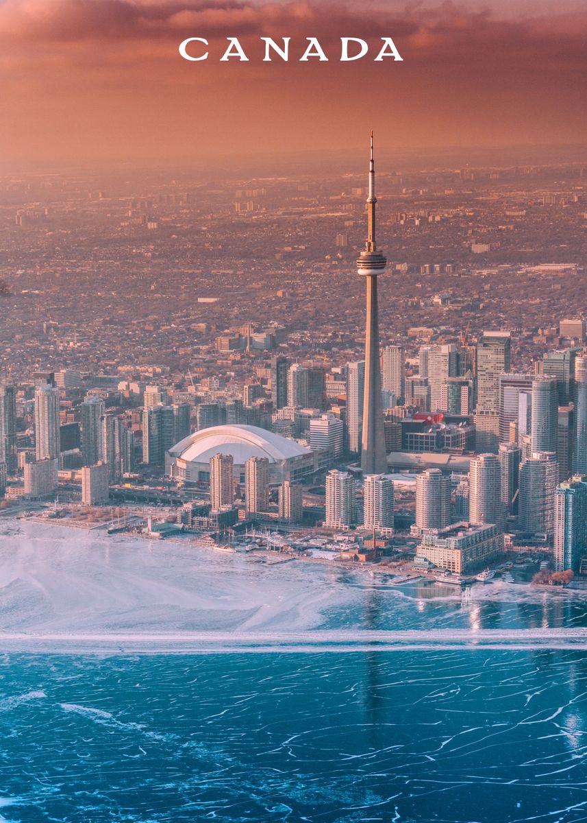 'Canada ' Poster, picture, metal print, paint by Big City | Displate