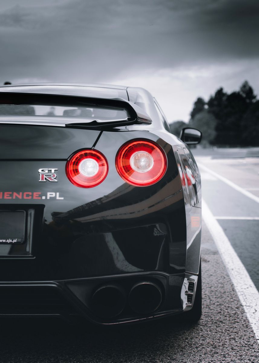 'Nissan GTR' Poster, picture, metal print, paint by Showroom Car | Displate
