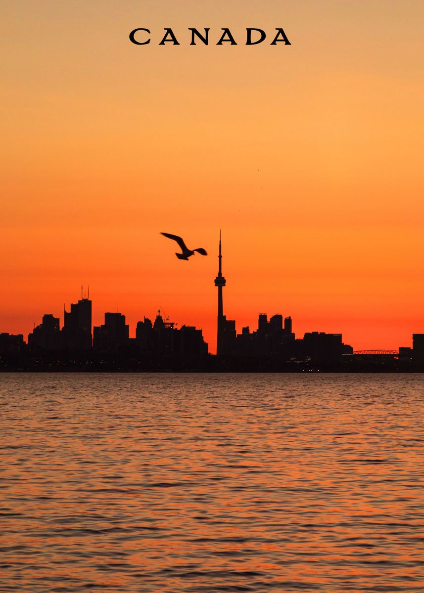 'Canada ' Poster, picture, metal print, paint by Big City | Displate