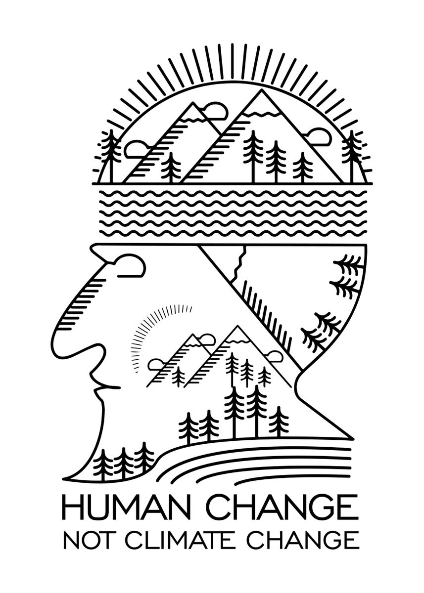 'Human Change 1' Poster, picture, metal print, paint by Babazuka zuka ...