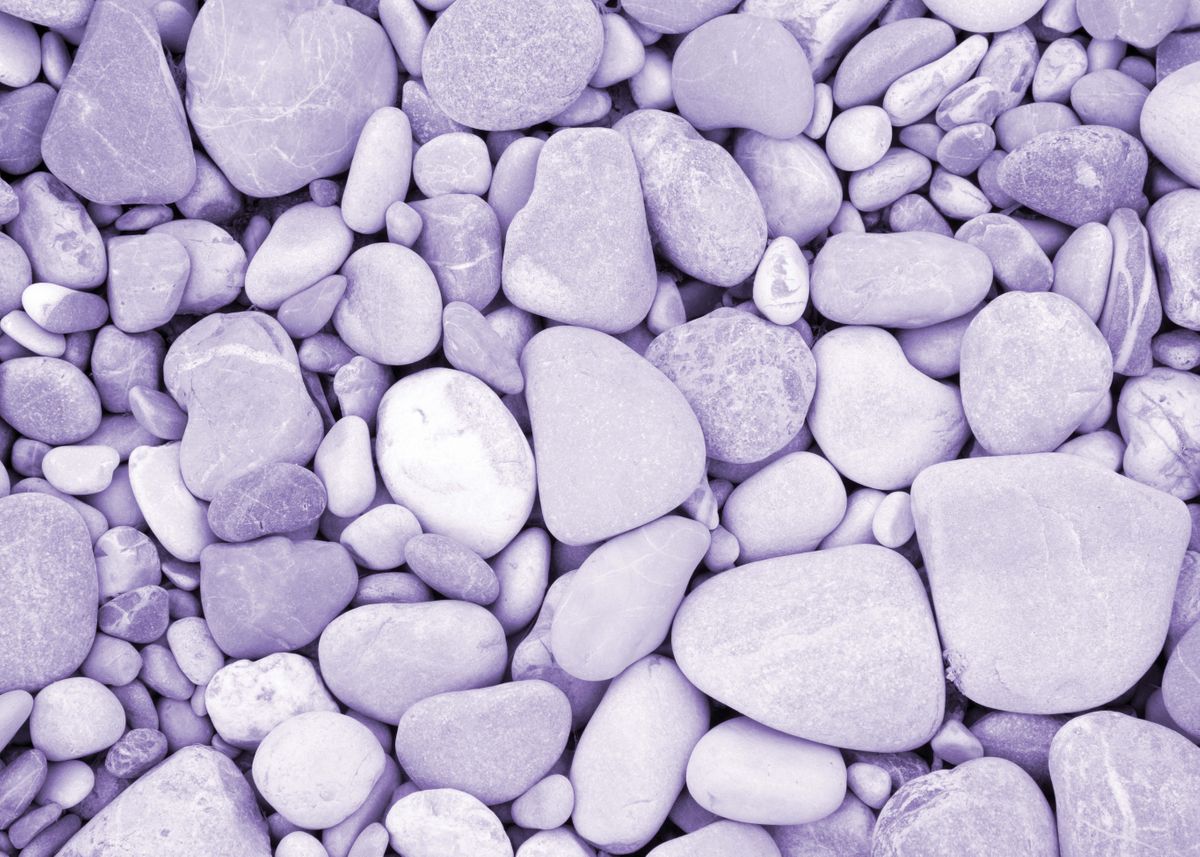 'River Stone Pattern 1' Poster by Anita's & Bella's Art | Displate