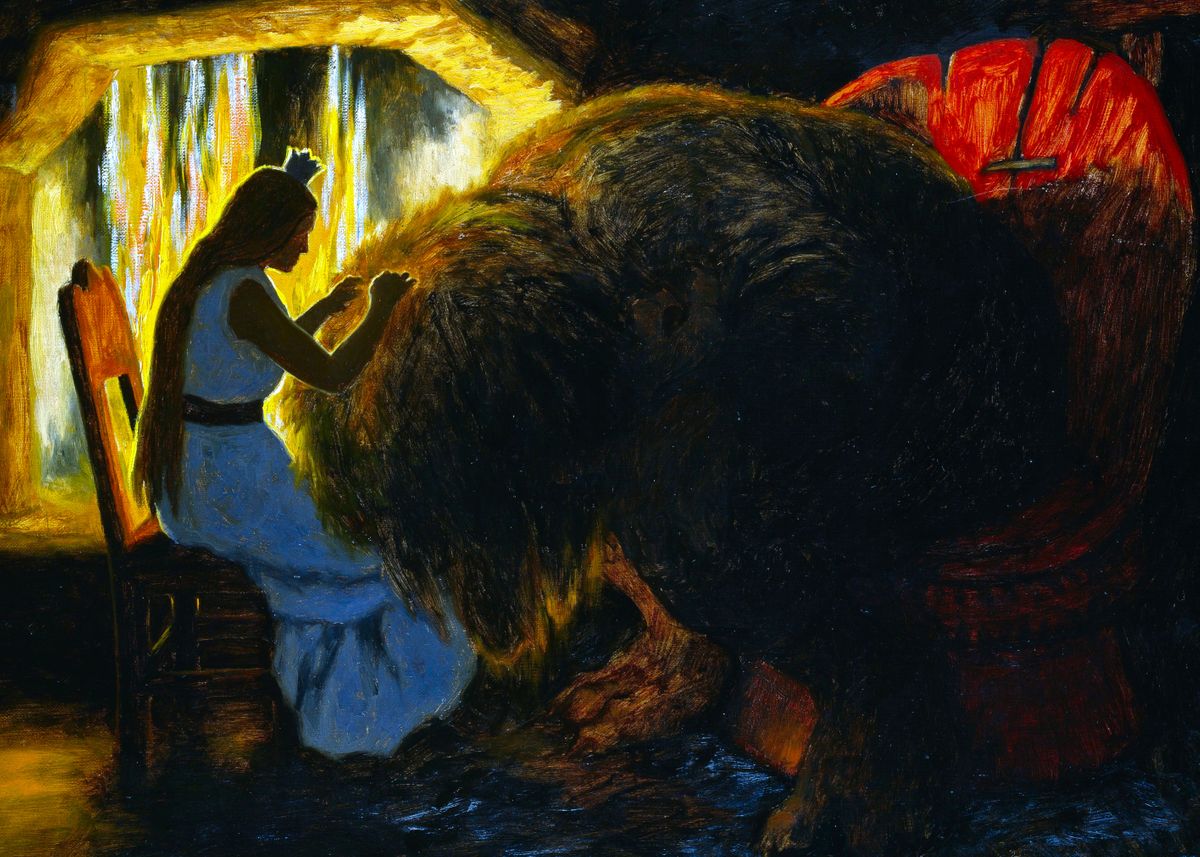 'The Princess and the Troll' Poster by ViktorDesigns | Displate