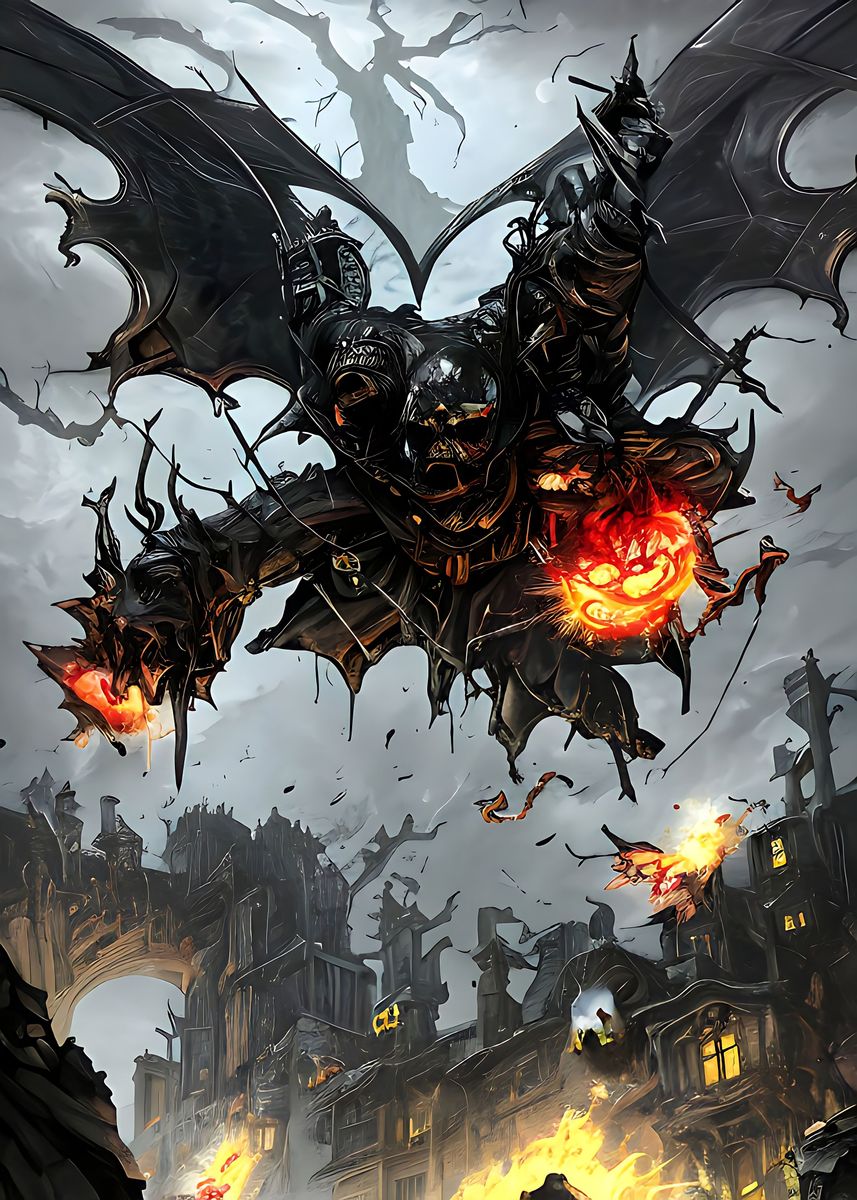 'Wizard King' Poster, picture, metal print, paint by Alex Bayu | Displate