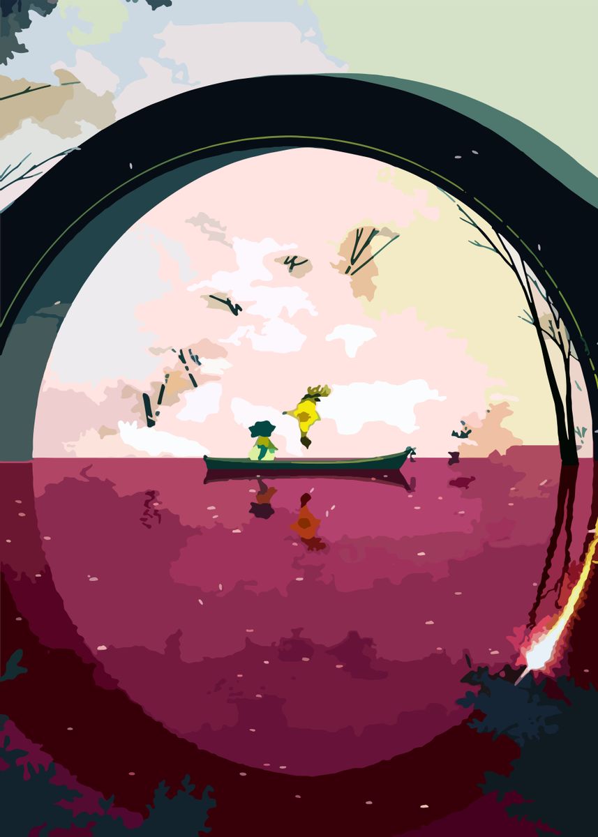 'Spiritfarer' Poster by Coconut Drink | Displate