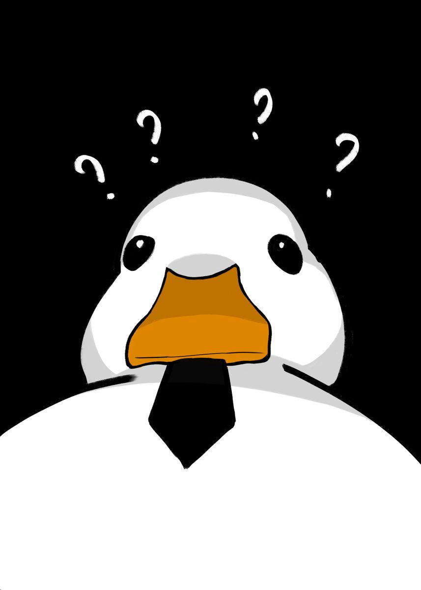 'Goose meme' Poster, picture, metal print, paint by One Piece Gear ...