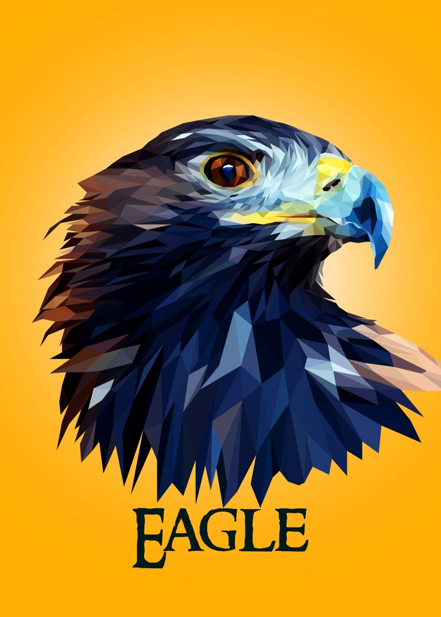 'Eagle' Poster, picture, metal print, paint by Dare Neil | Displate