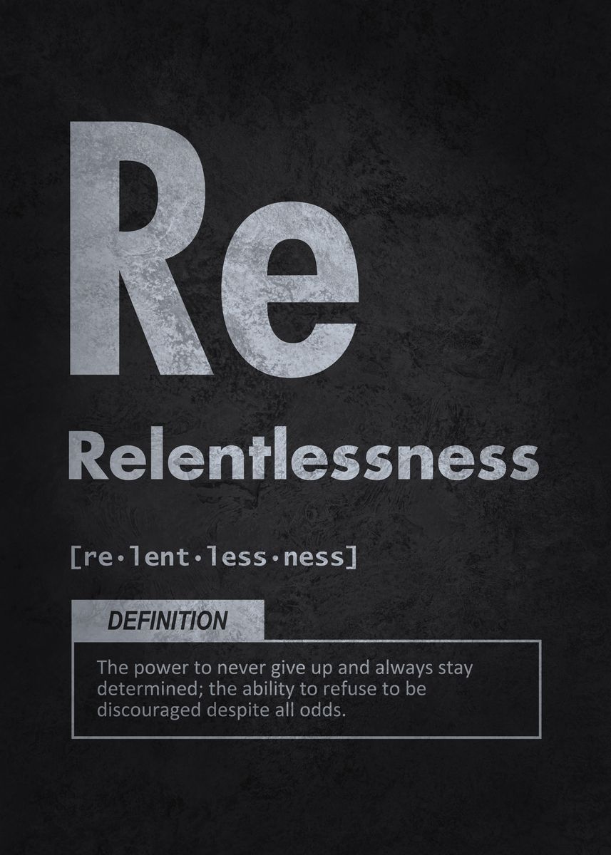 'Periodic Relentlessness' Poster, picture, metal print, paint by CHAN ...