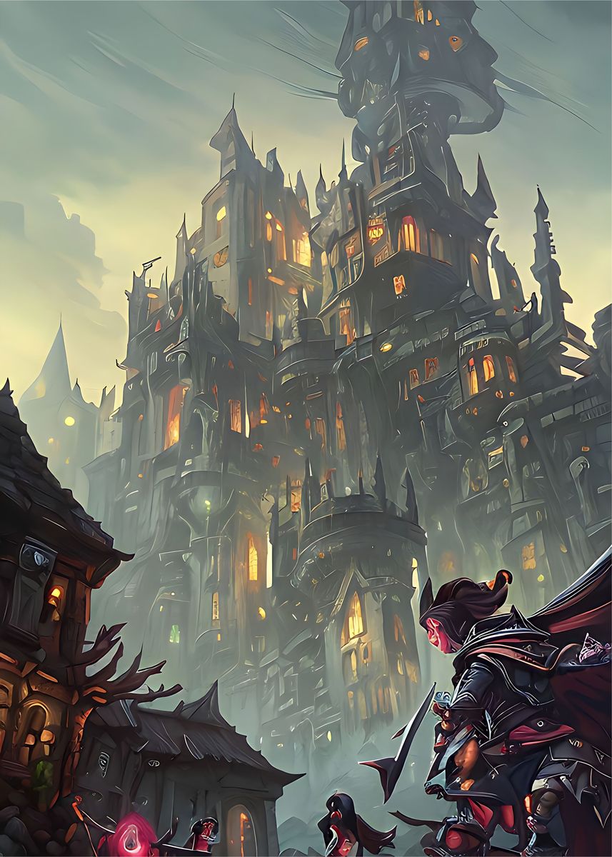 'Miracles City' Poster by Alex Bayu | Displate