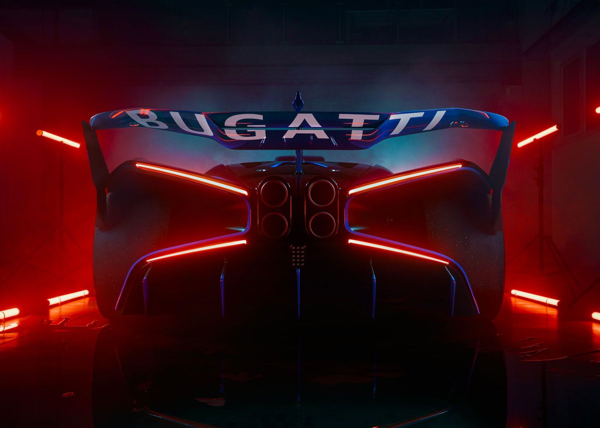 'Bugatti Bolide' Poster by Monster Car | Displate