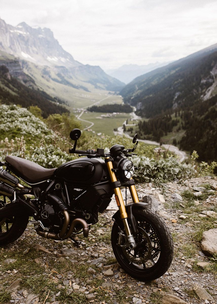 'Ducati' Poster, picture, metal print, paint by Sam Gong | Displate