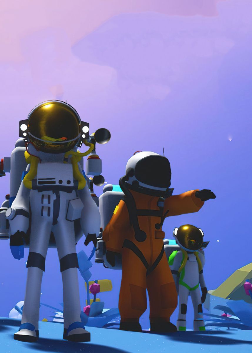 'astroneer' Poster by adamz art | Displate
