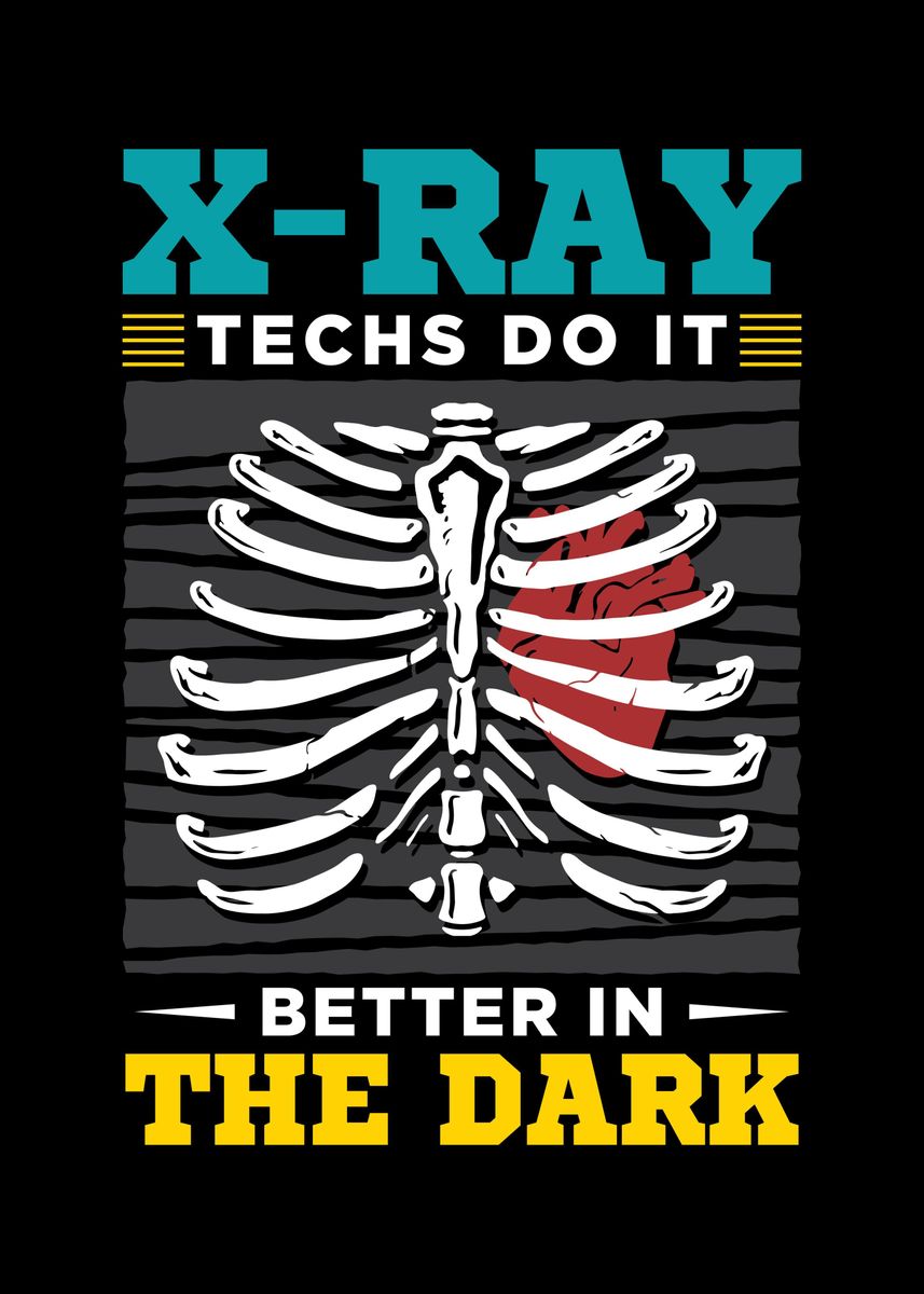 'X Ray Radiology' Poster, picture, metal print, paint by Sebastian ...