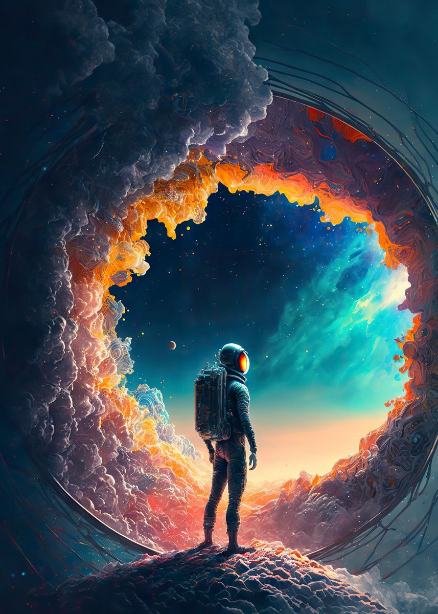 'Space Ranger' Poster, picture, metal print, paint by Stephen Schreck ...