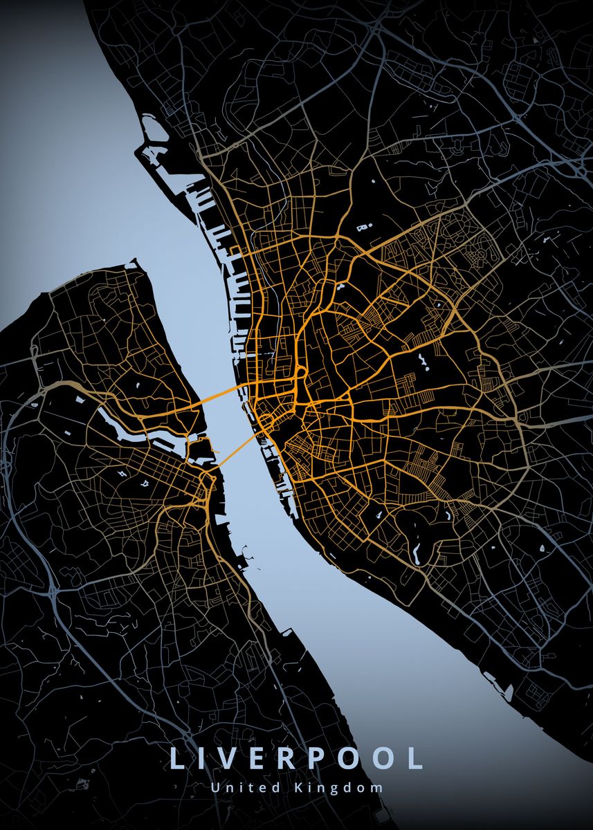 'Liverpool' Poster by Deeo | Displate