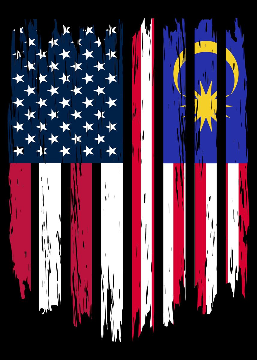 'Us Usa Foreigner' Poster by CrazySquirrel | Displate