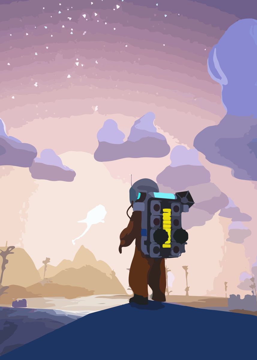 'astoneer' Poster by vallen | Displate