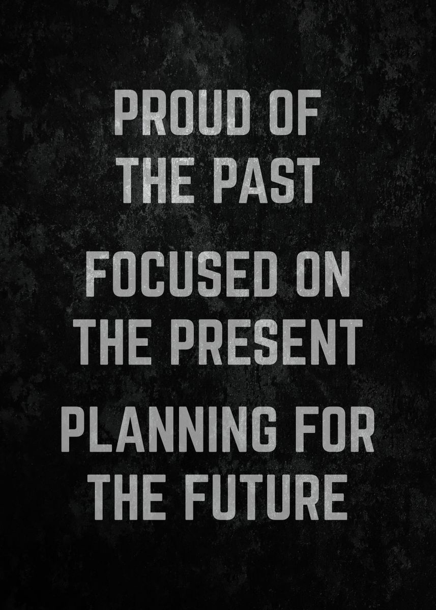 'Past Present Future' Poster, picture, metal print, paint by albran ...