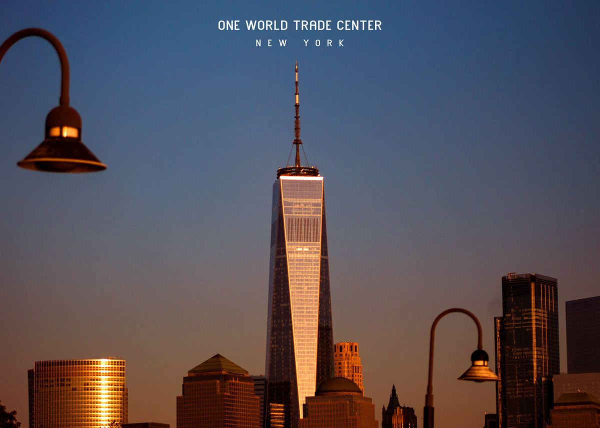 'One World Trade Center ' Poster by Explore Universe | Displate