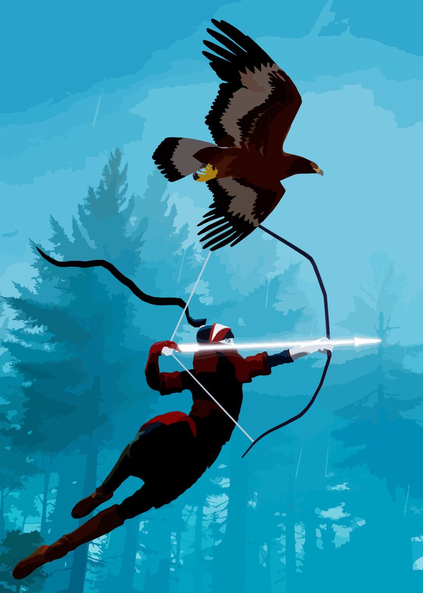 'The Pathless' Poster, picture, metal print, paint by Kireizukin ...