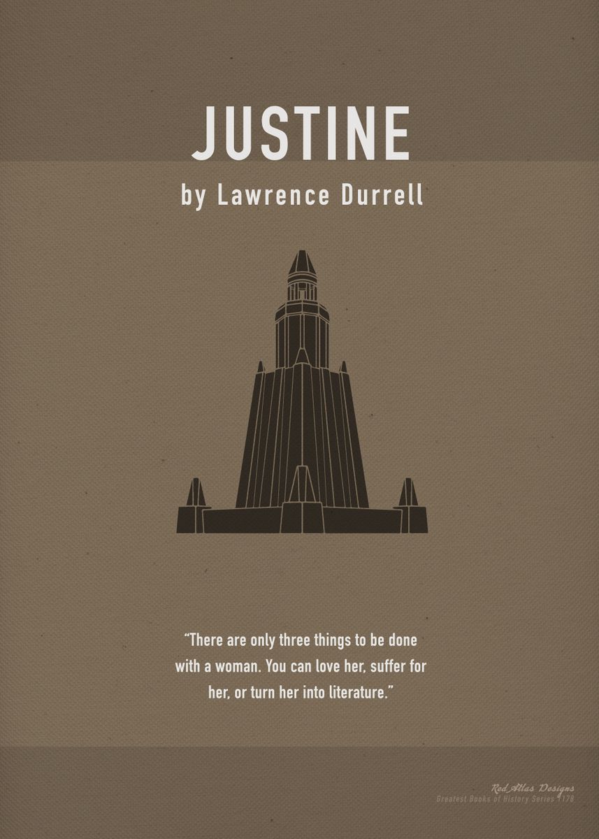 'Justine' Poster, picture, metal print, paint by Design Turnpike | Displate