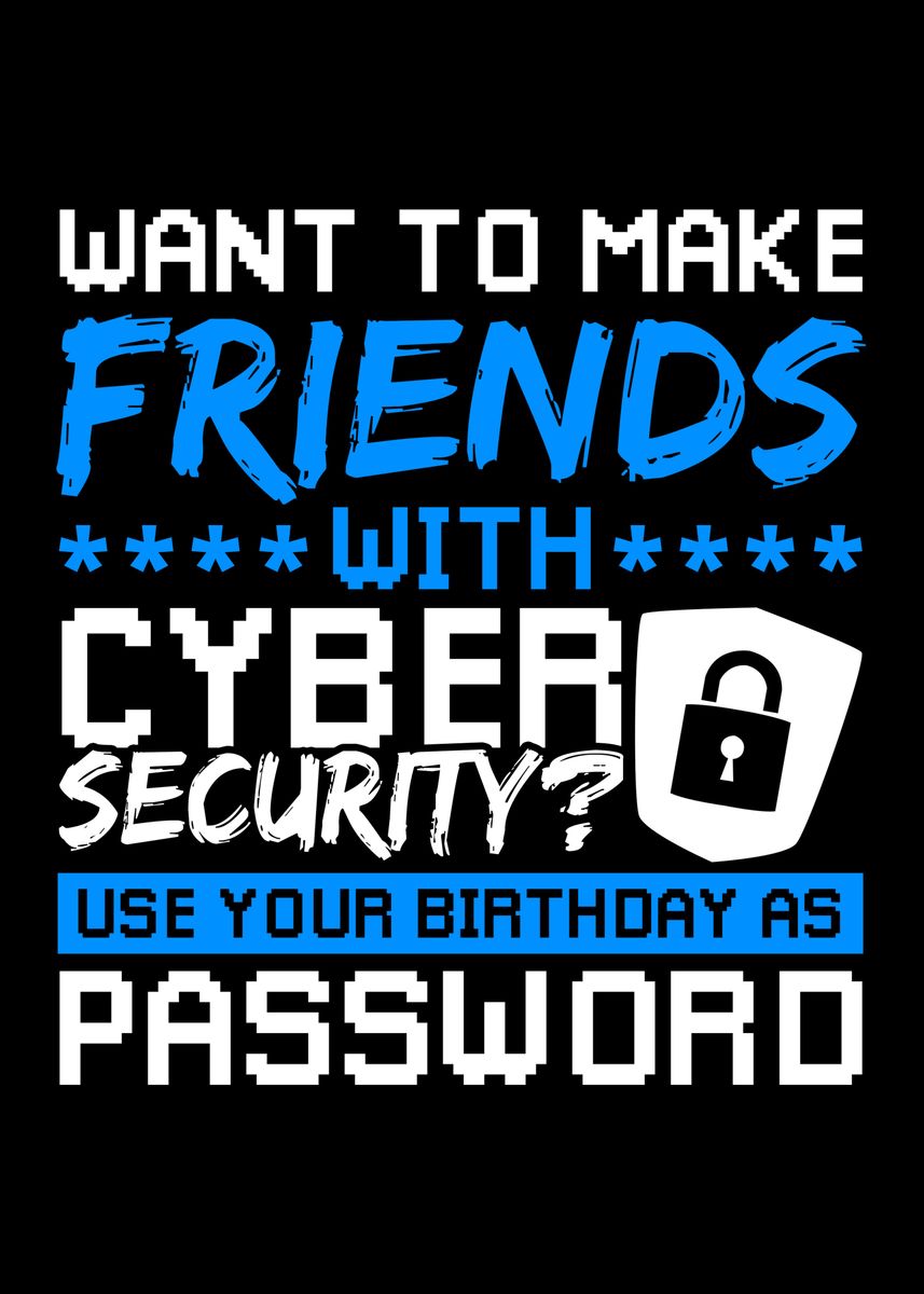 'Cyber Security Hacker' Poster, picture, metal print, paint by ...