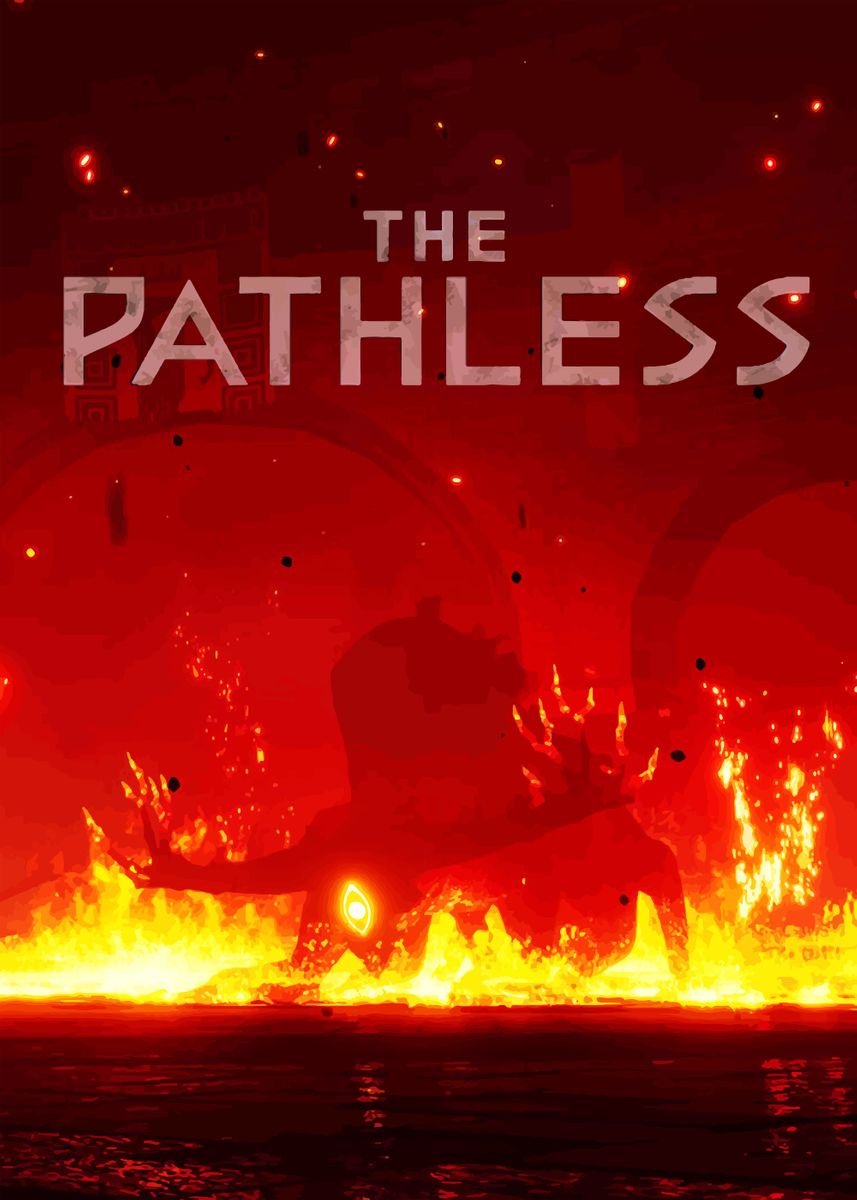 'The Pathless' Poster, picture, metal print, paint by queen bee | Displate