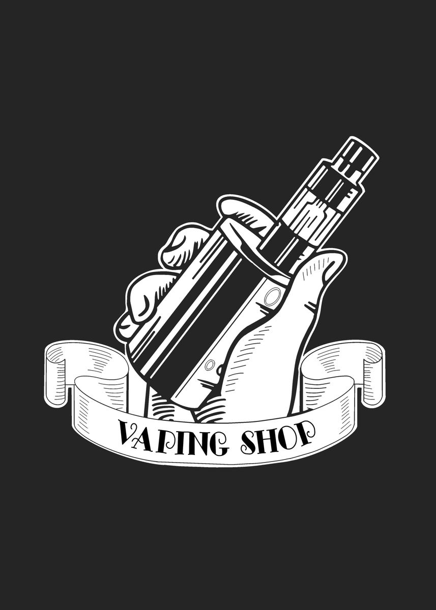 'Vaping' Poster by lisa fit | Displate