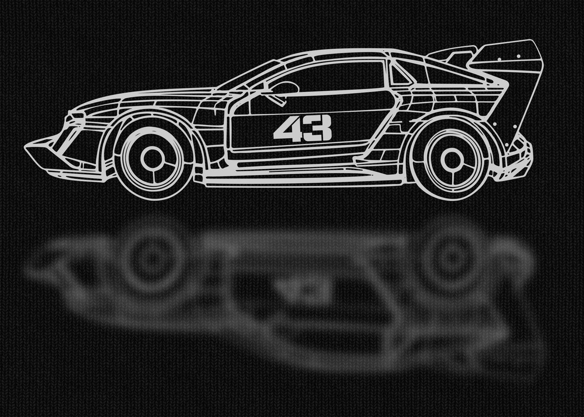 'The Gymkhana Hoonitron ' Poster by Rhinto Pow | Displate