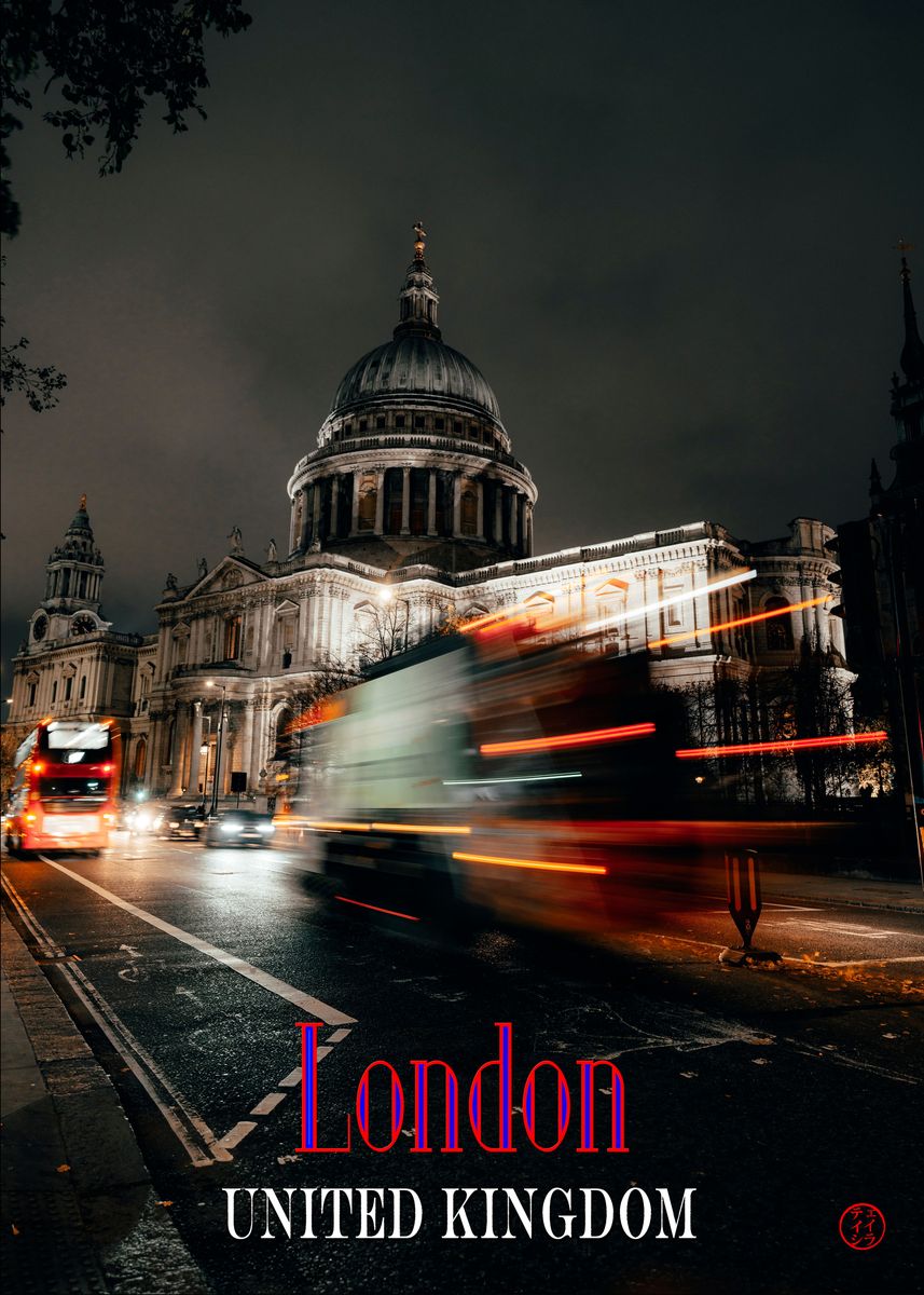 'London UK' Poster, picture, metal print, paint by NTx Photography ...