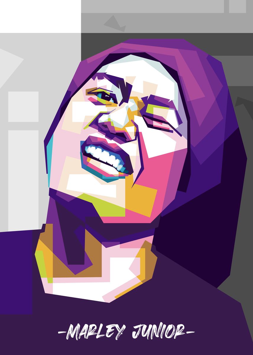 'Marley' Poster, picture, metal print, paint by Dedew Doublede | Displate