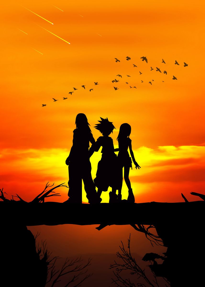 'Sora Anime Poster' Poster, picture, metal print, paint by Keny Rock ...