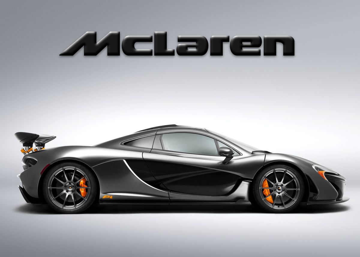 'McLaren P1' Poster by Magadire | Displate