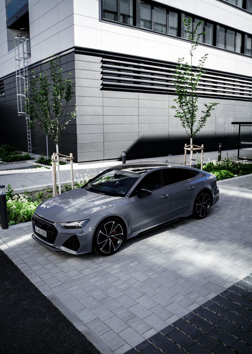 'Audi' Poster, picture, metal print, paint by ALPHA Nolan | Displate