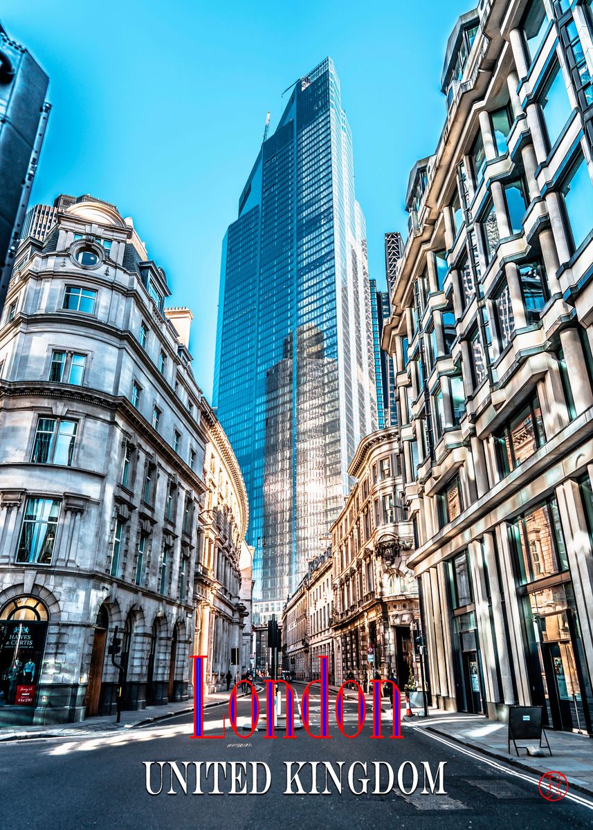 'London UK' Poster, picture, metal print, paint by NTx Photography ...