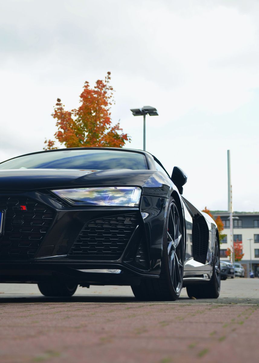 'Audi R8' Poster, picture, metal print, paint by Showroom Car | Displate