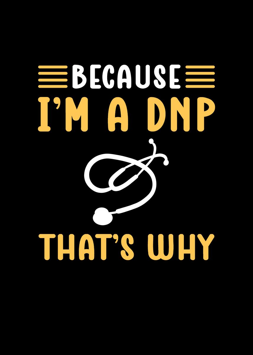 'Because Im A DNP Thats' Poster, picture, metal print, paint by Fabian ...