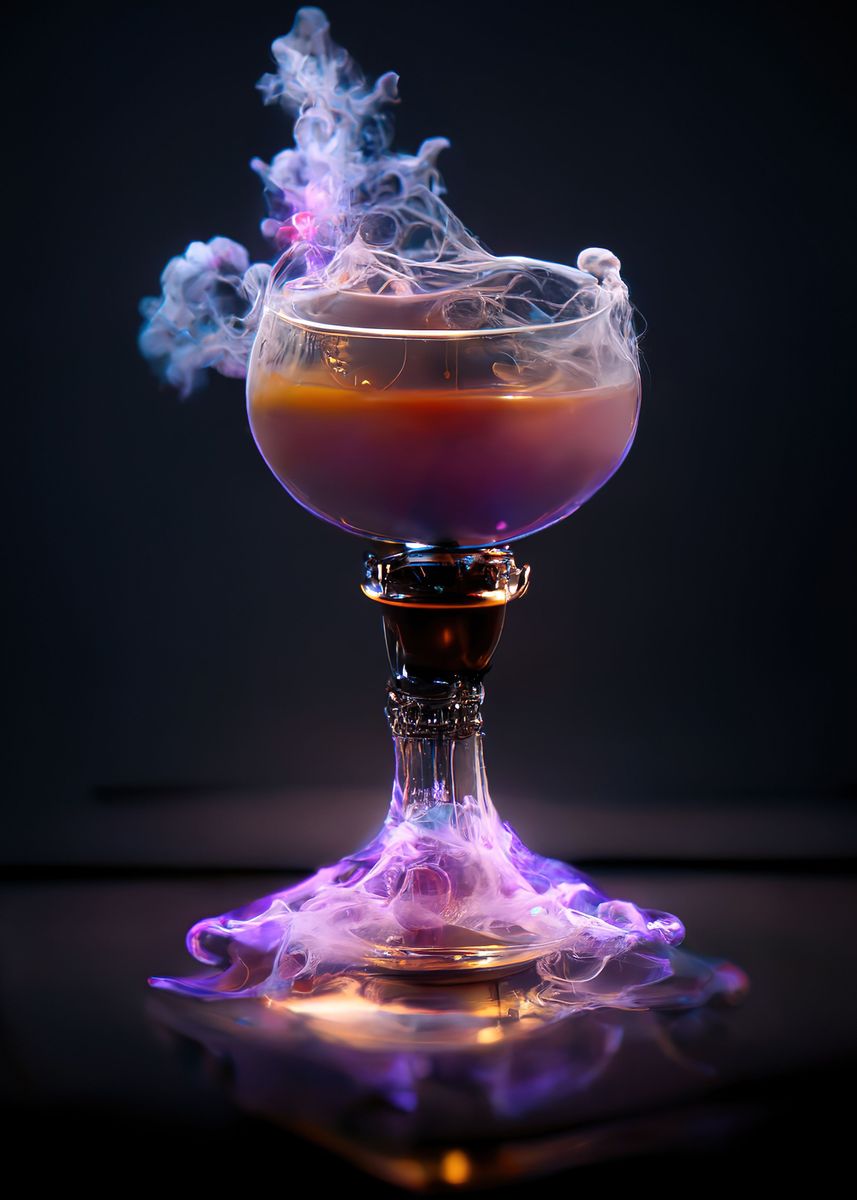 'Magic Potion' Poster by TESSERACT ART | Displate