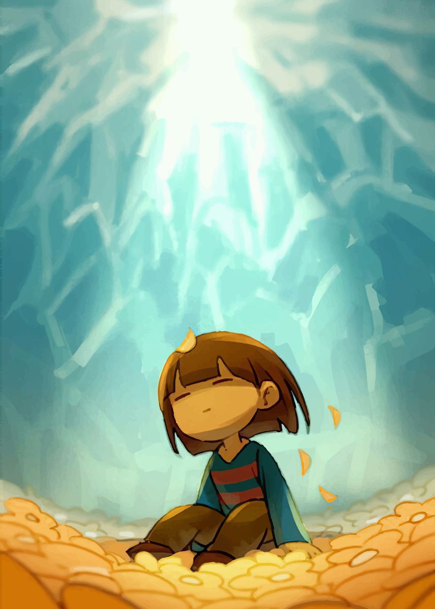'Undertale' Poster, picture, metal print, paint by 군비 공장 | Displate