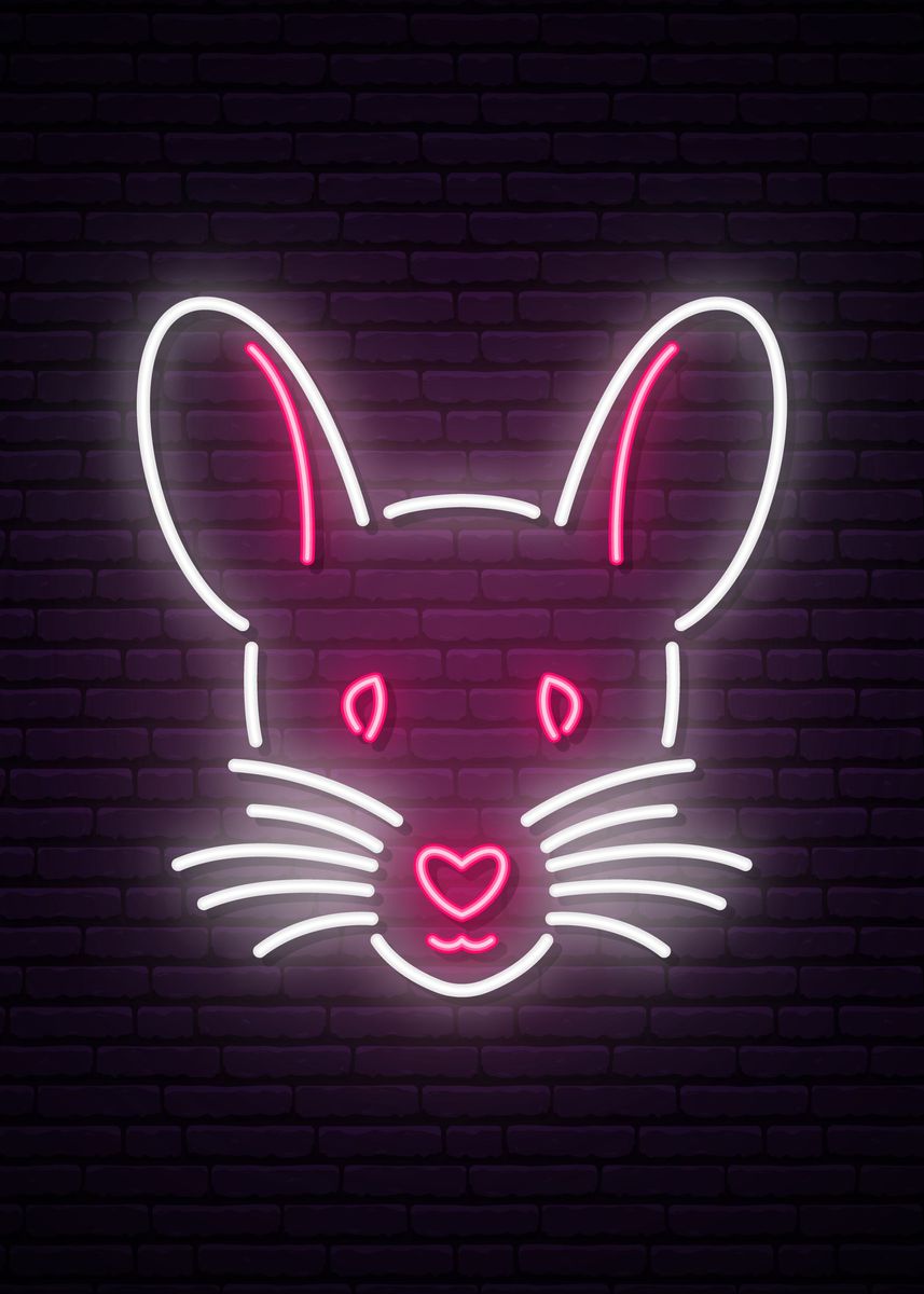 'Cute Mouse' Poster, picture, metal print, paint by TESSERACT ART ...