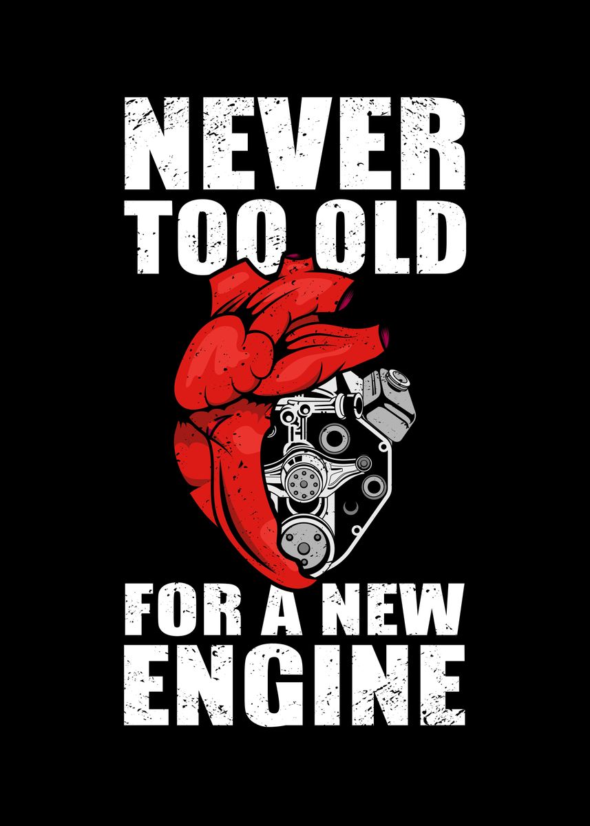 'Heart Transplant Survivor' Poster, picture, metal print, paint by ...