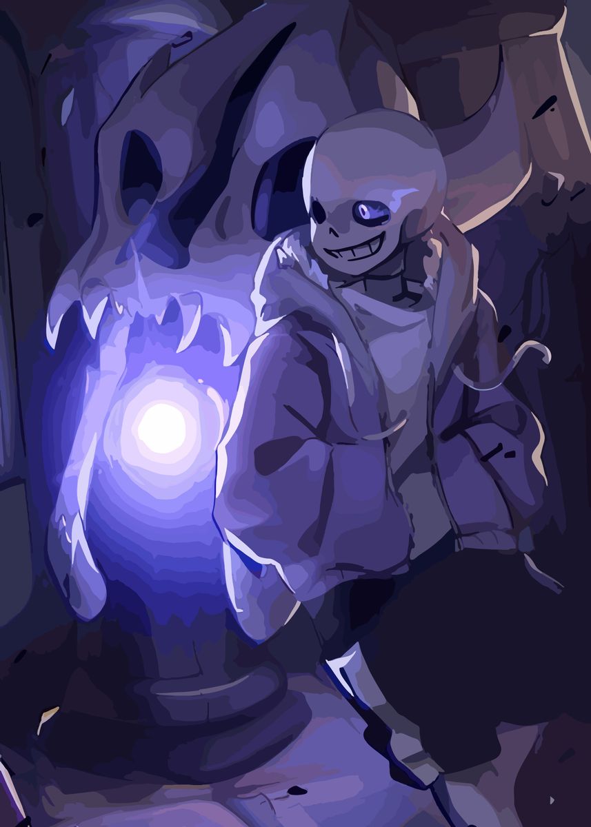 'Undertale' Poster, picture, metal print, paint by Shura Shashenka ...