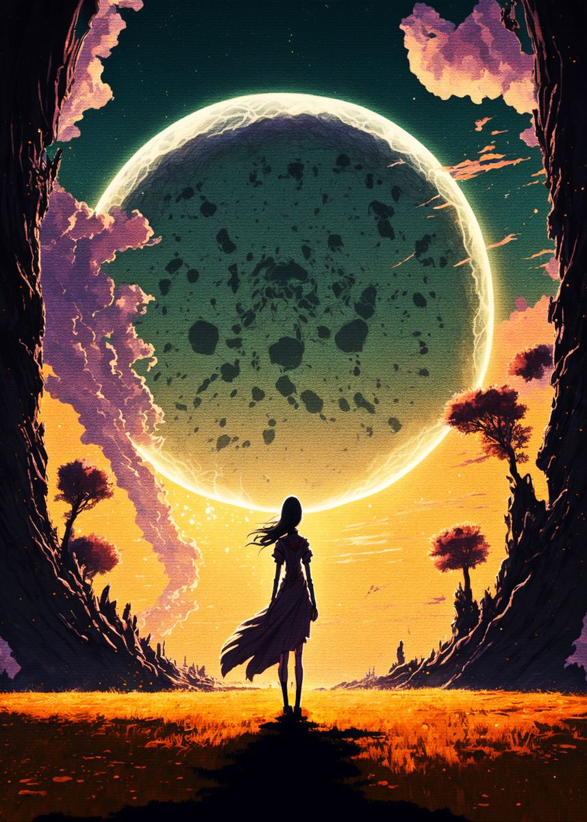 'Beautiful existence' Poster, picture, metal print, paint by Muh Asdar ...