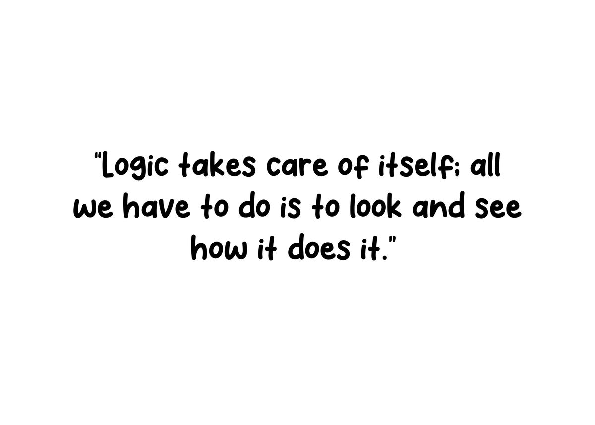 Logic Quotes Poster By Lunzii Art Displate logic-quotes-poster-by-lunzii-art-displate