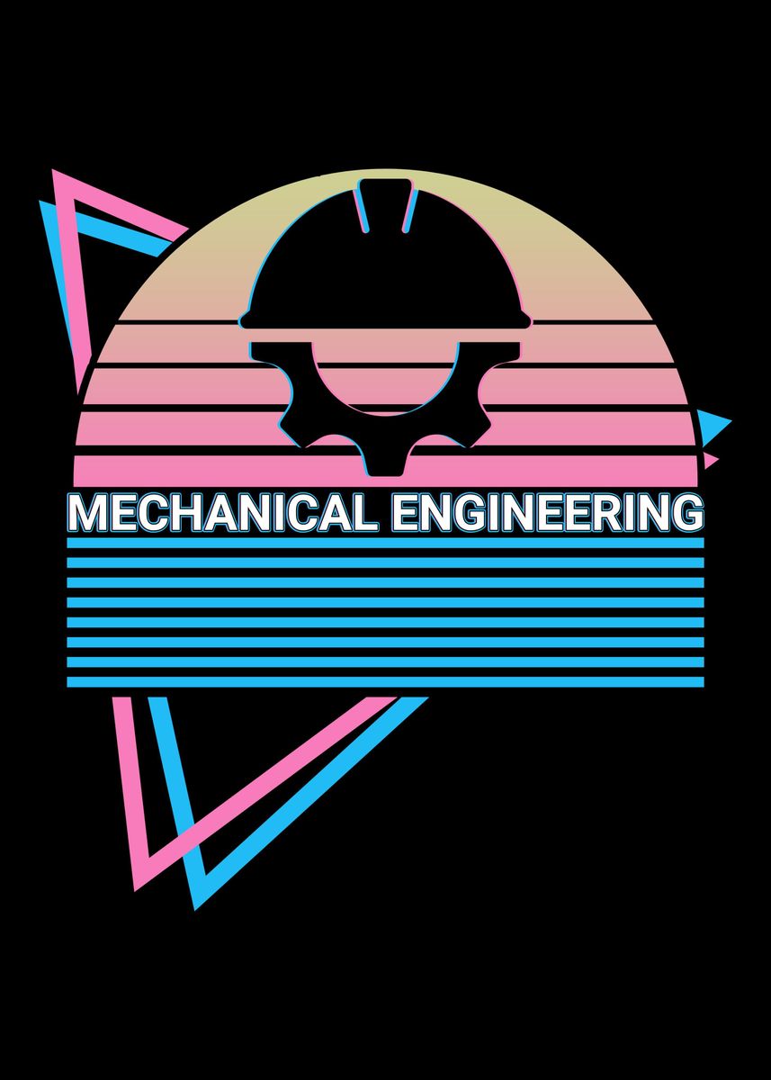 'Mechanical Engineering' Poster, picture, metal print, paint by ...