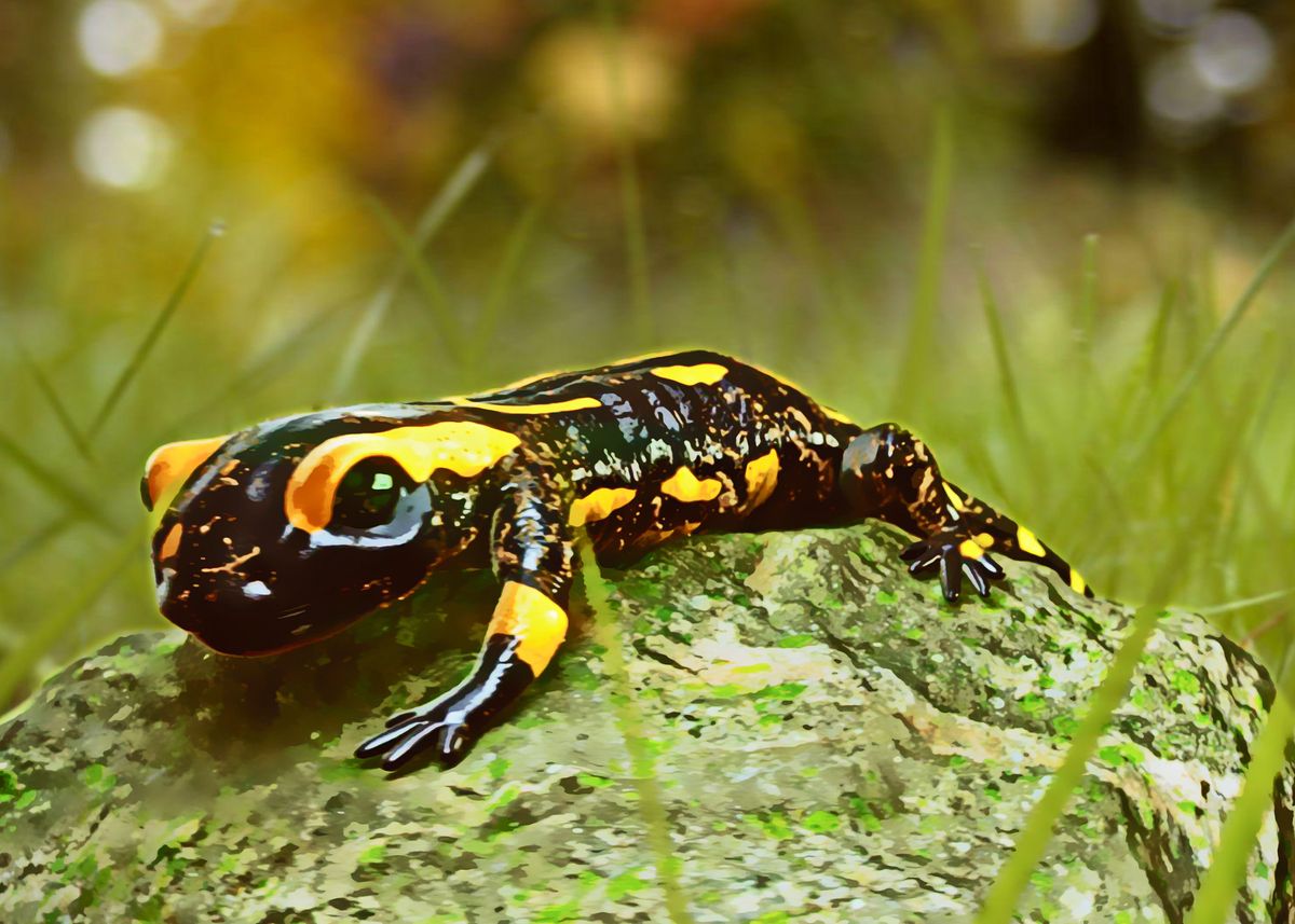 'dot SALAMANDER' Poster by PENGDUA XYZ | Displate