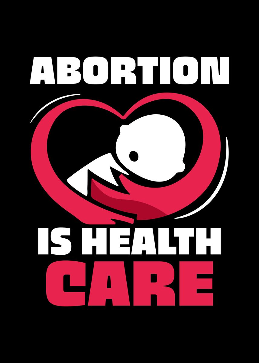 'Pro Abortion' Poster, picture, metal print, paint by Sebastian Wünsche ...