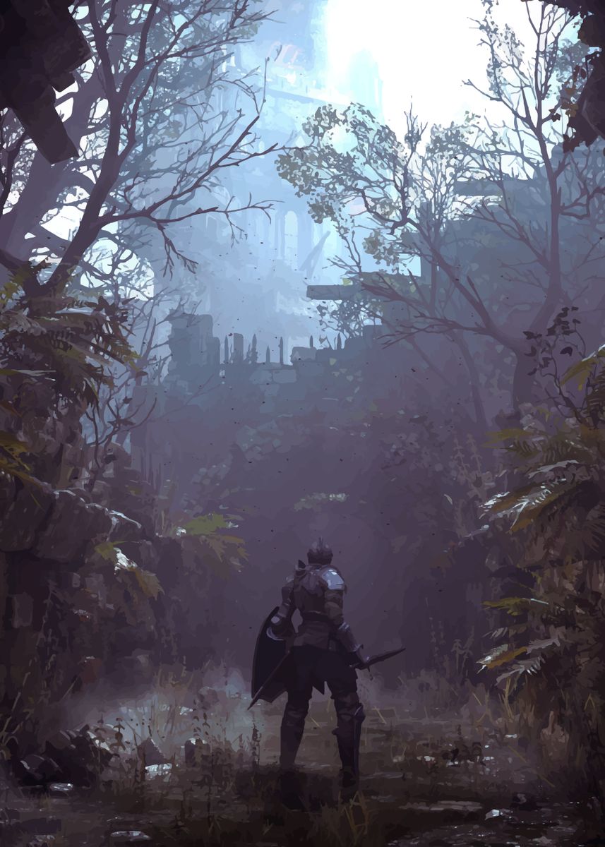 'demon s souls' Poster, picture, metal print, paint by irithel jhonson ...